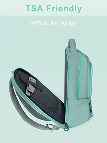 MATEIN 17 in Laptop Backpack & 15.6 inch Travel Laptop Backpack Women Lightweight TSA Computer Backpacks with Luggage Strap,Durable Work Gym School BookBag Carry on DayPack, Gift for Teacher N