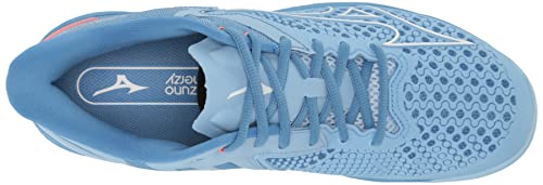 Mizuno Women's Tennis Shoe, Dutch Canal-White, 7