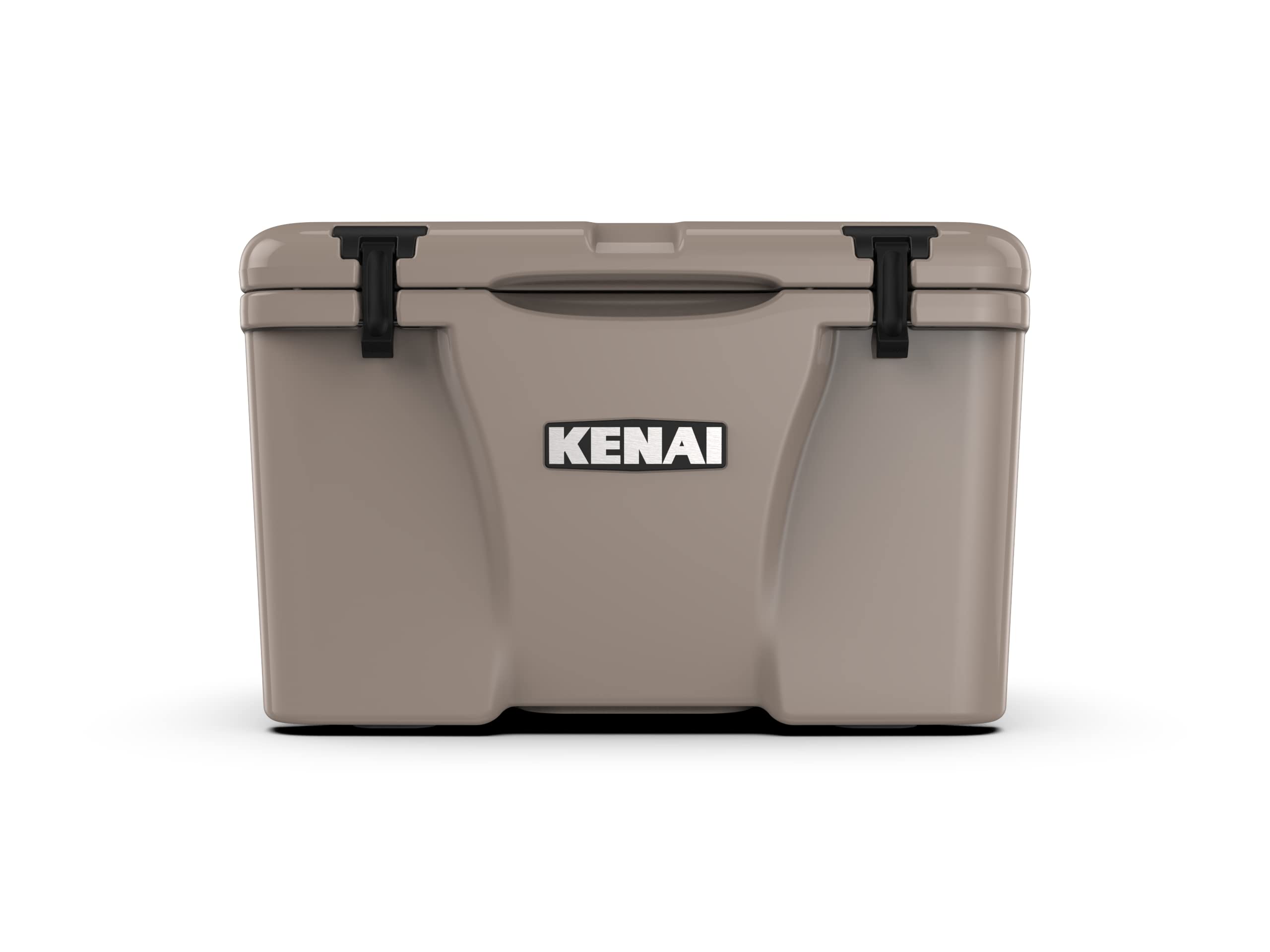 KENAI 25 Cooler | 25 qt Ice Chest Durable Rotomolded Insulated | Made in USA | Warranty for Life | for Beach Boat Camping Fishing Hunting | K25 | Tan