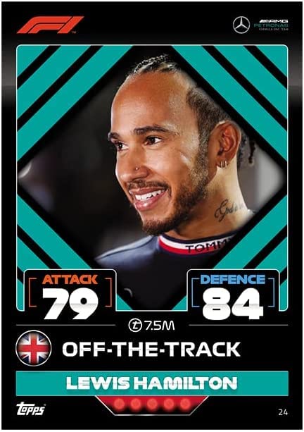 Topps - Turbo Attax Formula 1 2022 - Full Box - Official F1 Trading Cards - 240 Cards Included