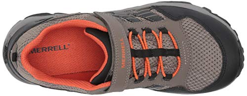 Merrell unisex child Moab Voyager Low Alternative Closure Hiking Shoe, Gunsmoke, 11 Big Kid US