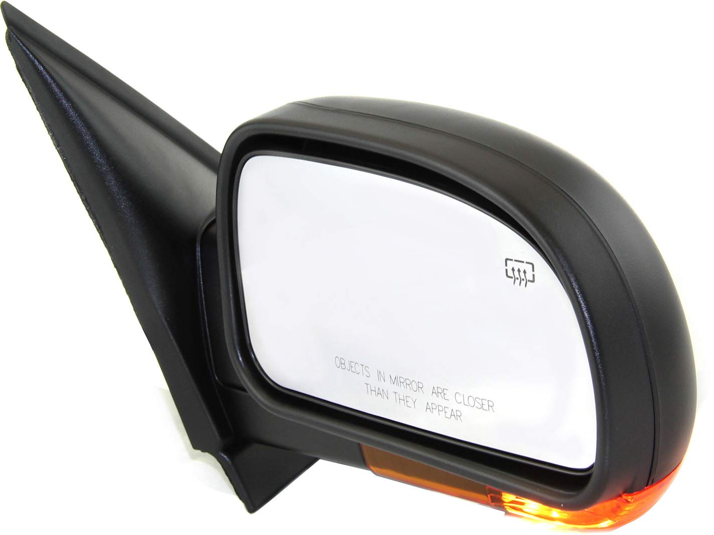 Kool Vue Right Power Heated Door Mirror Compatible With Chevrolet Trailblazer 2004-2009 With Signal Light & Memory Paintable