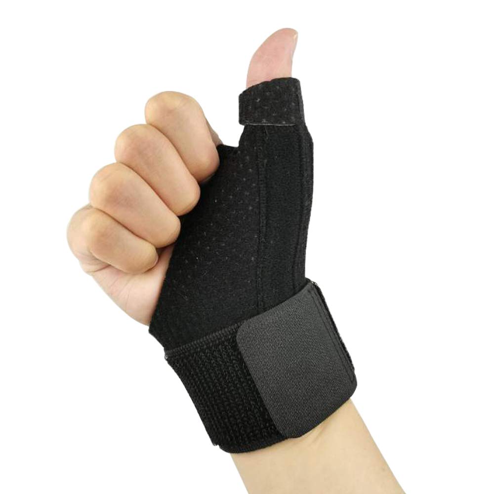 NC Thumb Splint Breathable Thumb Spica Wrist Support Brace for Sprained and Carpal Tunnel Supporting,Arthritis,Tendonitis,Trigger Thumb Immobilizer Fits Men Women Left and Right Hand