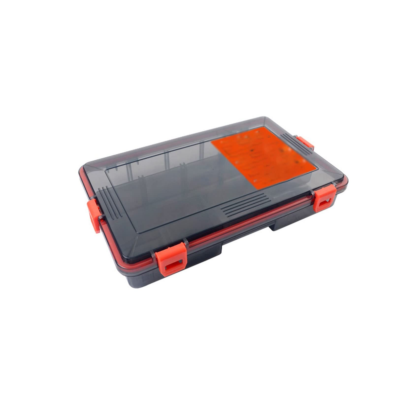 RORUN Portable Tool Box Frosted Fishing Tackle Box Multi Compartments Fishing Accessories Baits Lure Fishhook Storage Case Organizer