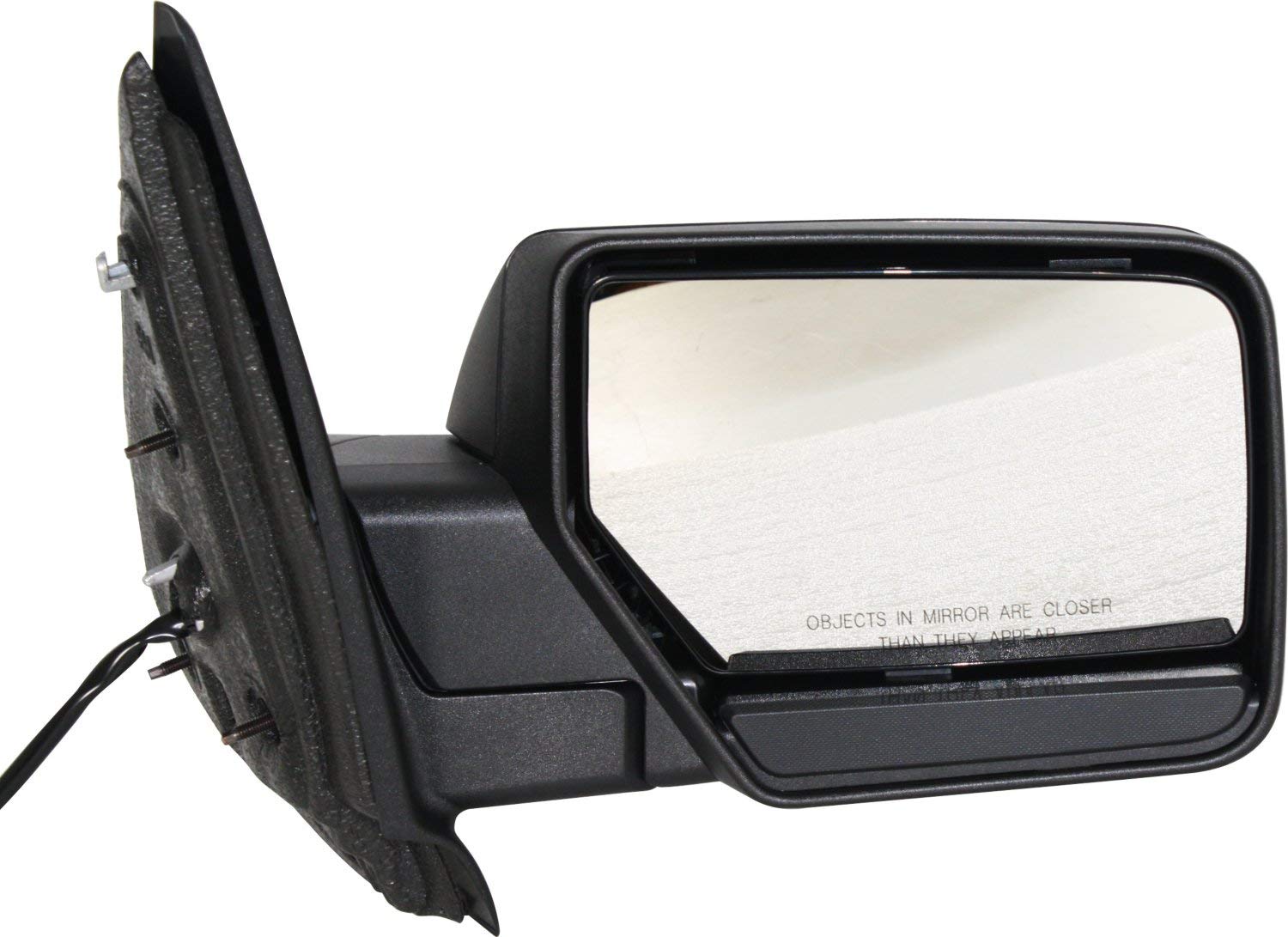 Kool Vue Right Power Door Mirror Compatible With Ford Expedition 2007-2014 With Puddle Lamp Textured