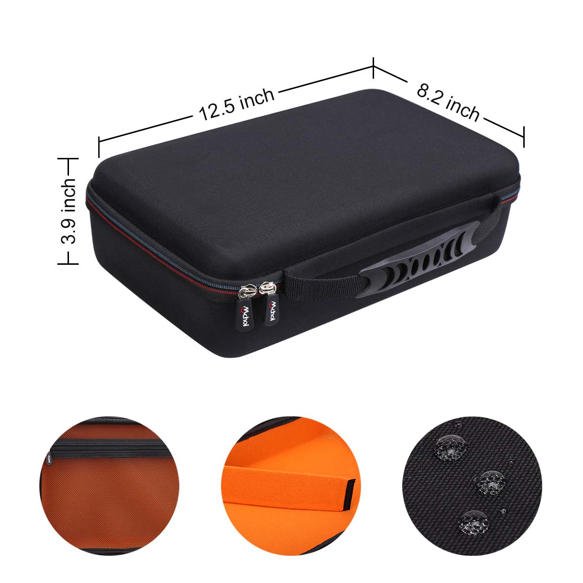 Mchoi Hard Portable Case for DR. J Professional HI-04 1080P Supported Portable Movie Projector(Case Only)