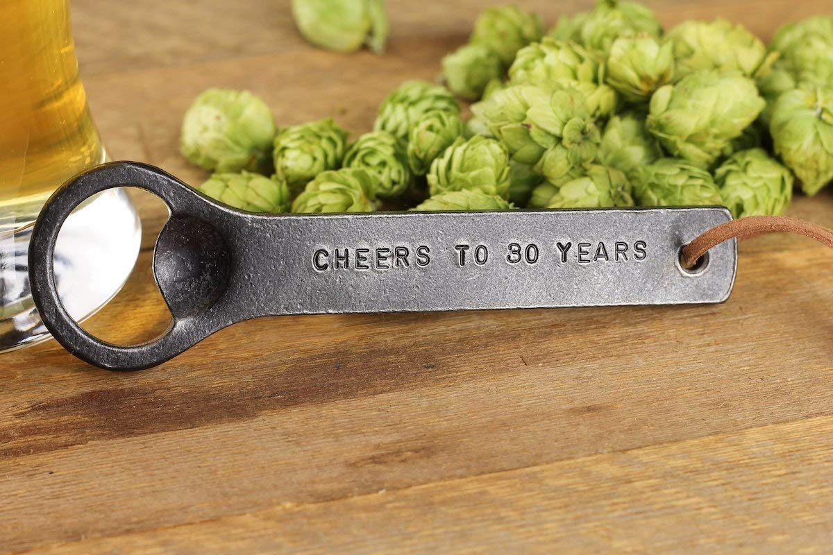 Personalized Hand Forged Bottle Opener