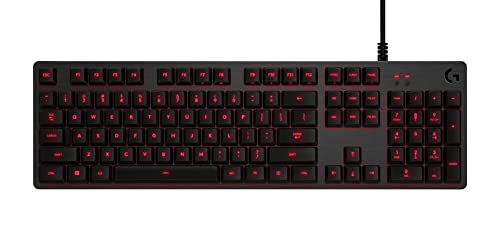 Logitech G413 Backlit Mechanical Gaming Keyboard with USB Passthrough – Carbon & G502 Hero High Performance Gaming Mouse