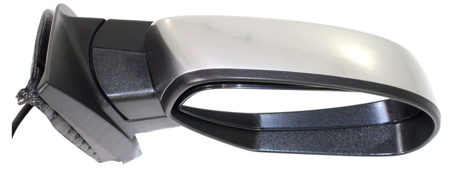 Kool Vue Left & Right Power Heated Mirrors Compatible With Chevrolet Silverado 1500 2007-2013 Manual Fold w/o Signal Light, Blind Spot, Memory, Puddle Lamp & Auto-Dimming Chrome New Body, Off Road Pkg