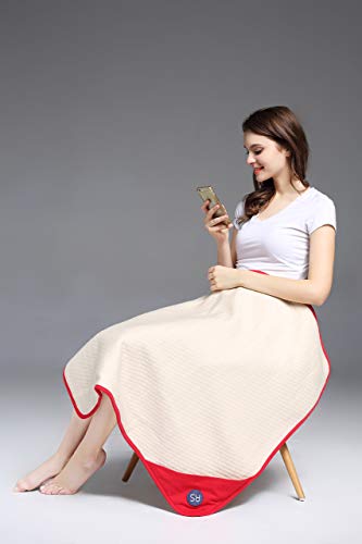 Radia Smart 5G Blocking, EMF Protection Baby Blanket, Pregnancy Belly Shielding, Organic Cotton, 30âx35"