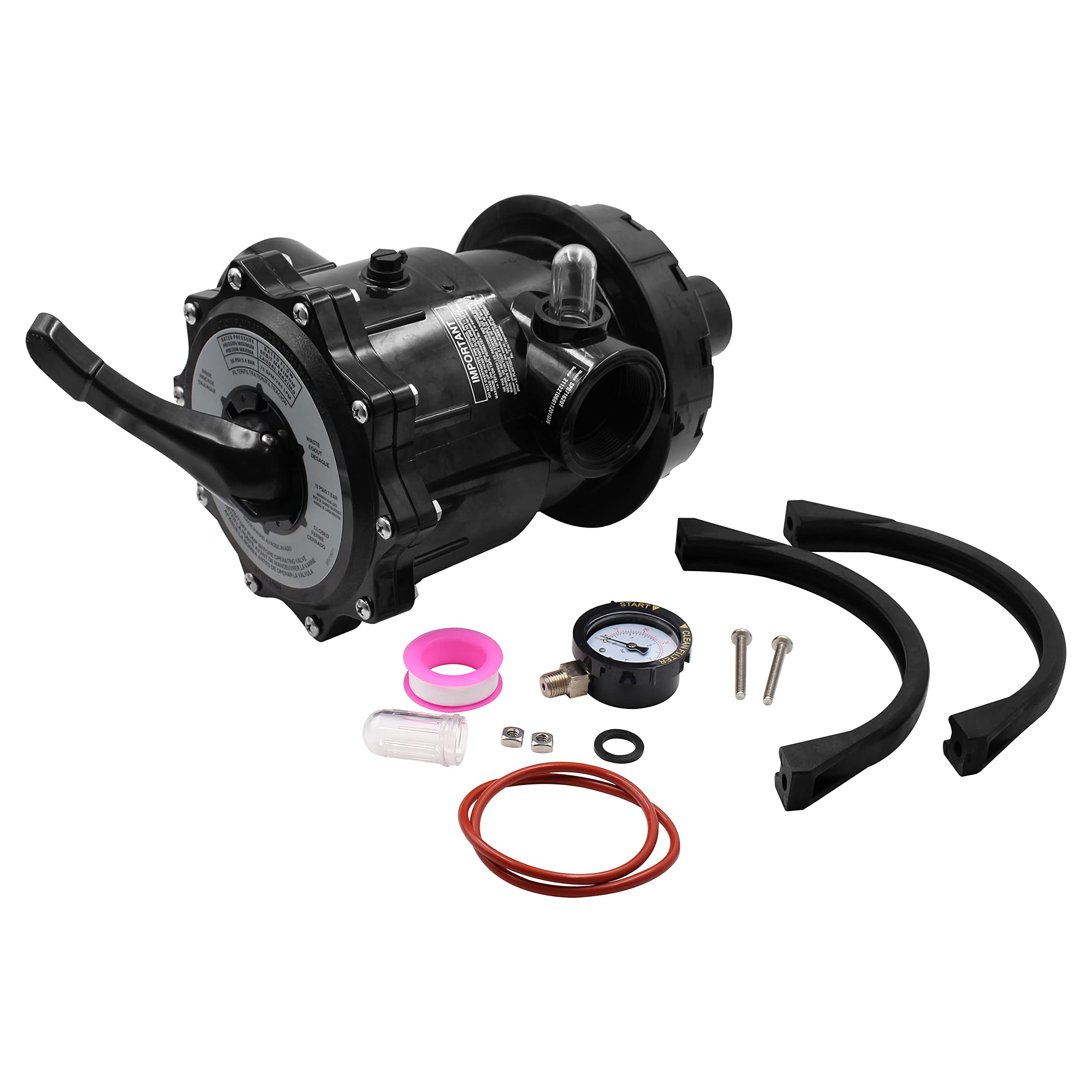 LEJUN 2 Inch SP071620T Control Valve with Clamp Compatible with Hayward Pro Series Sand Filter S310T2, S270T2, S310T2, S360T2