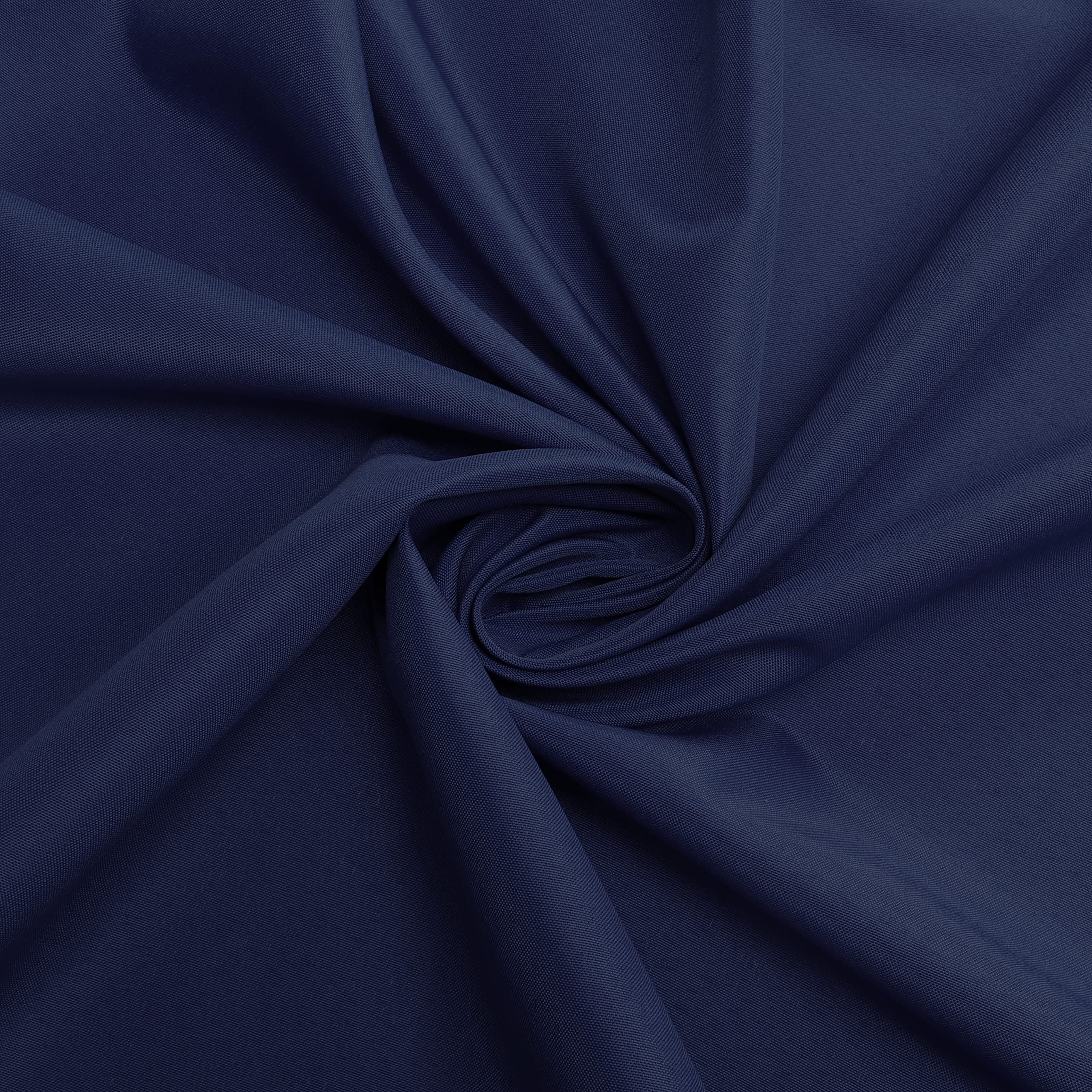 sancua Round Tablecloth - 60 Inch - Water Resistant Spill Proof Washable Polyester Table Cloth Decorative Fabric Table Cover for Dining Table, Buffet Parties and Camping, Navy
