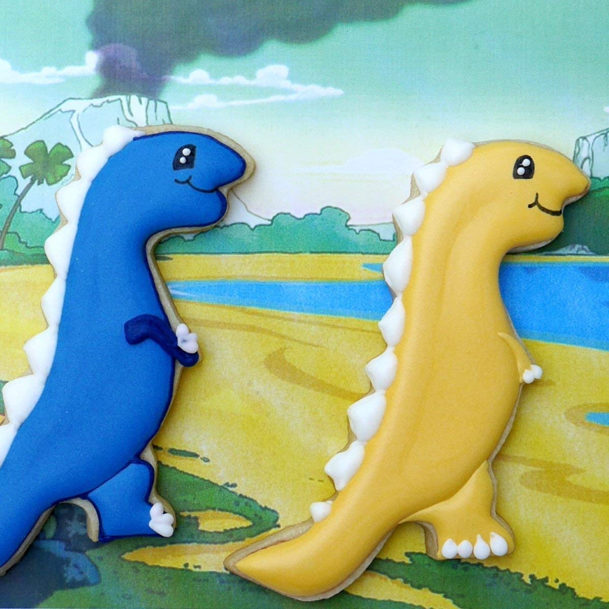 T-Rex Tyrannosaurus Dinosaur Cookie Cutter, Premium Food-Grade Stainless Steel, Dishwasher Safe