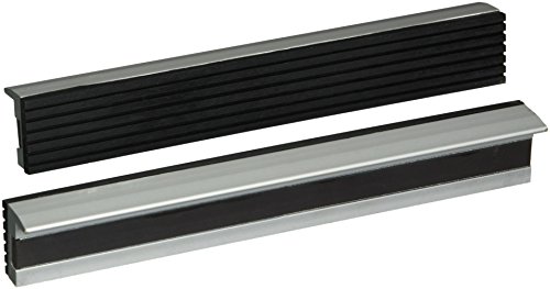 Yost 38003 MR-380 Magnetic Aluminum Jaw Cap with Rubber Surface, 8"