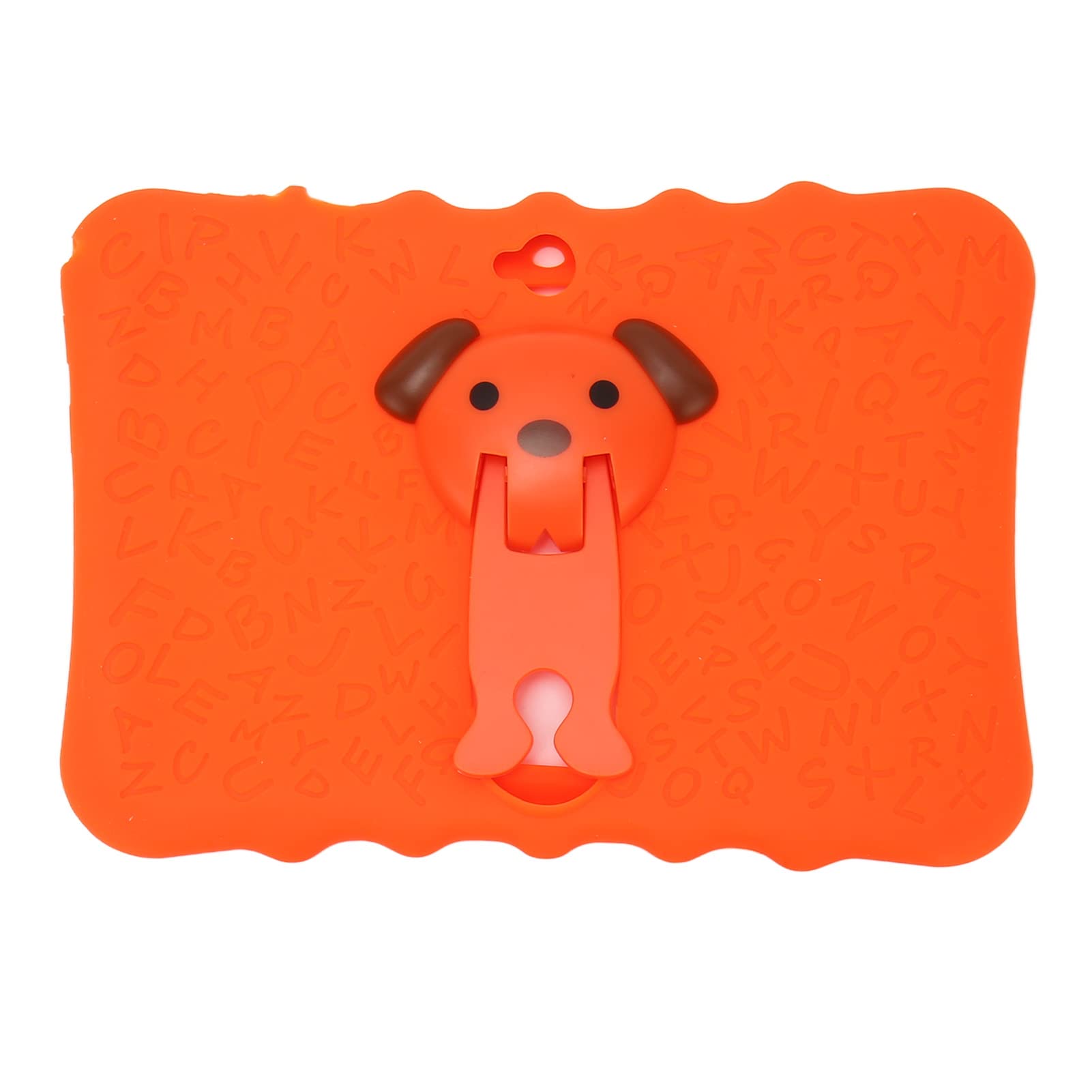 MAVIS LAVEN Tablet, 5G WiFi Long Battery Life Large Memory Kids Tablet 4 Core HD 1960x1080 7 Inch US Plug 100‑240V for Android 8.0 for Girls (Orange)