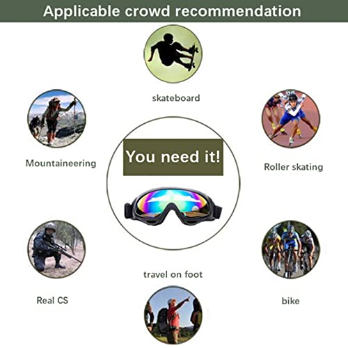 NA Ski Goggles, Snowboard Masks, Winter Snowmobile Glasses, Motocross Sunglasses