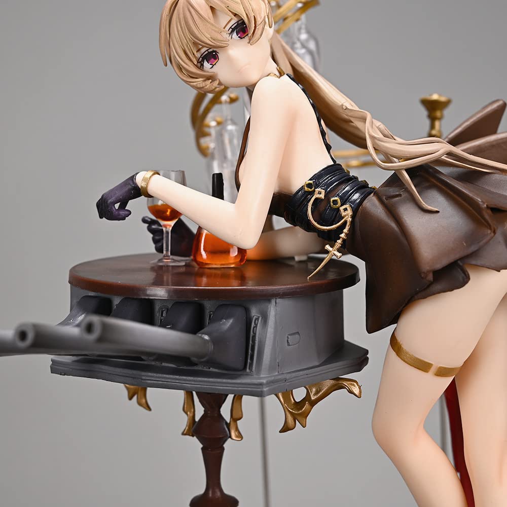 Static Tabletop Objects, Figure, Jean Bart, Azur Lane, Formal Dress, Approx. 30cm High, Anime Game Character, Room Decoration Model, Handmade Model
