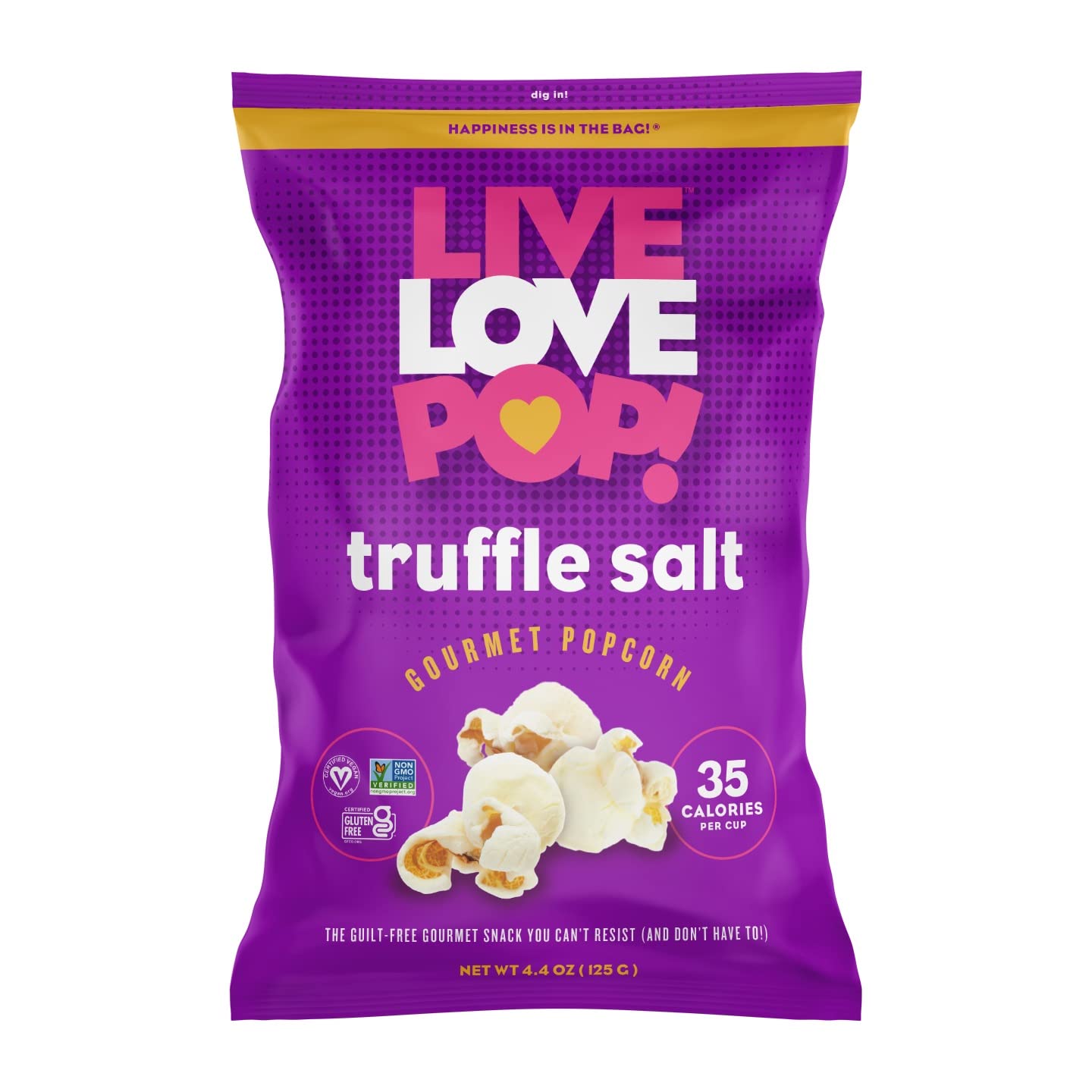Live Love Pop Truffle Salt Popcorn 4.4 oz. (12 pack) âŚ