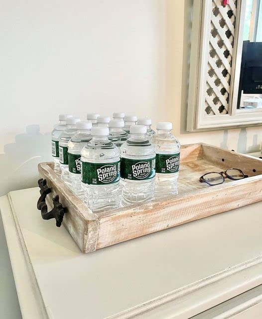 Poland Spring 100% Natural Premium Spring Water - Small, Mini 8 Fl Oz Bottles | Pack of 24