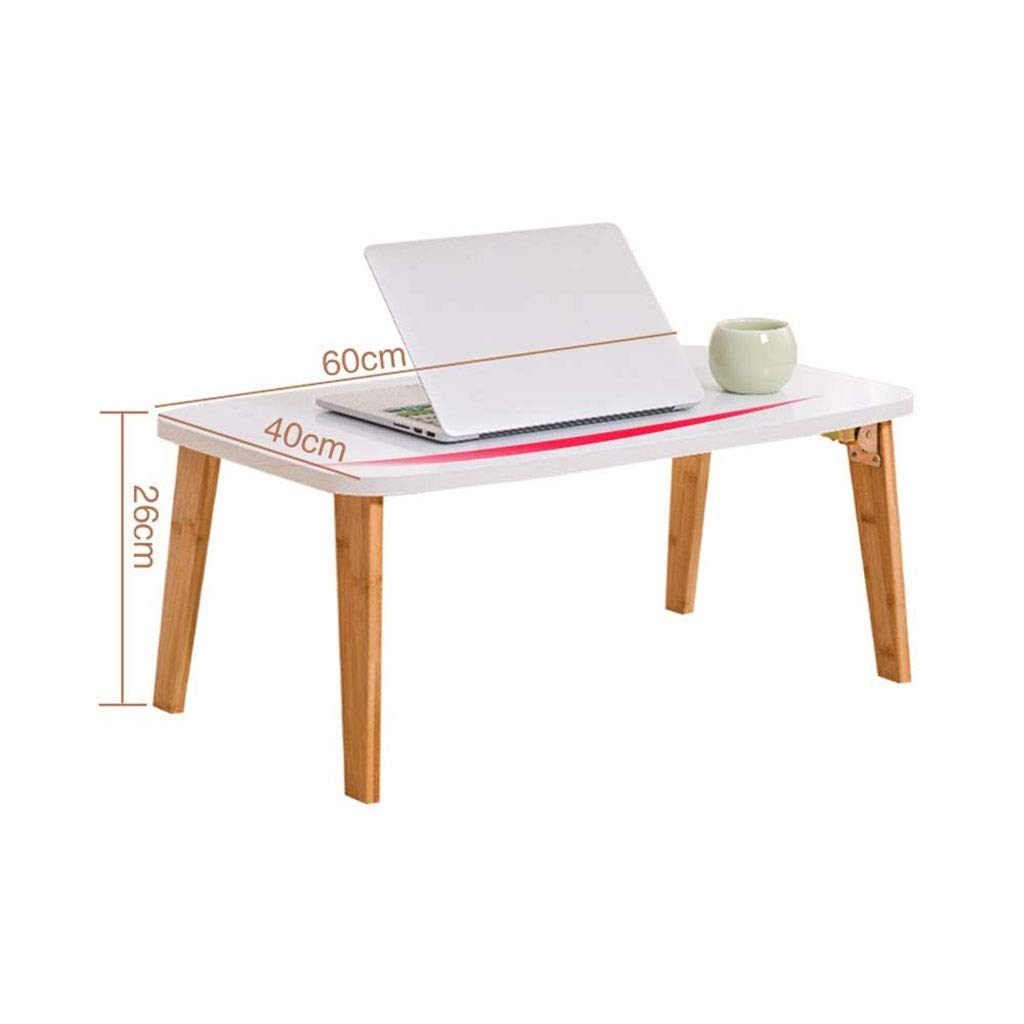 KXDTZ Wood-Based Panel Computer Desk, Lap Desk Bed Desk for Laptop Adjustable Laptop Stand for Bed, Writing Desk, Lap Desk, Wood-Based Panel
