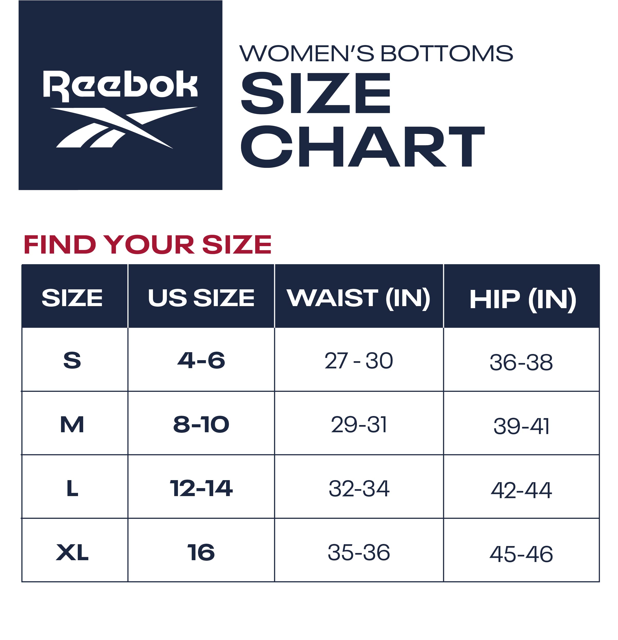Reebok Women's Performance Leggings - Athletic Base Layer Yoga Pants Leggings (S-XL), Size Medium, Black