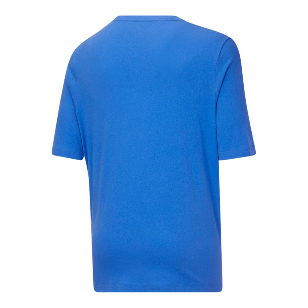 PUMA Men's Ess 2 Color Logo Tee M Future Blue-Black-White