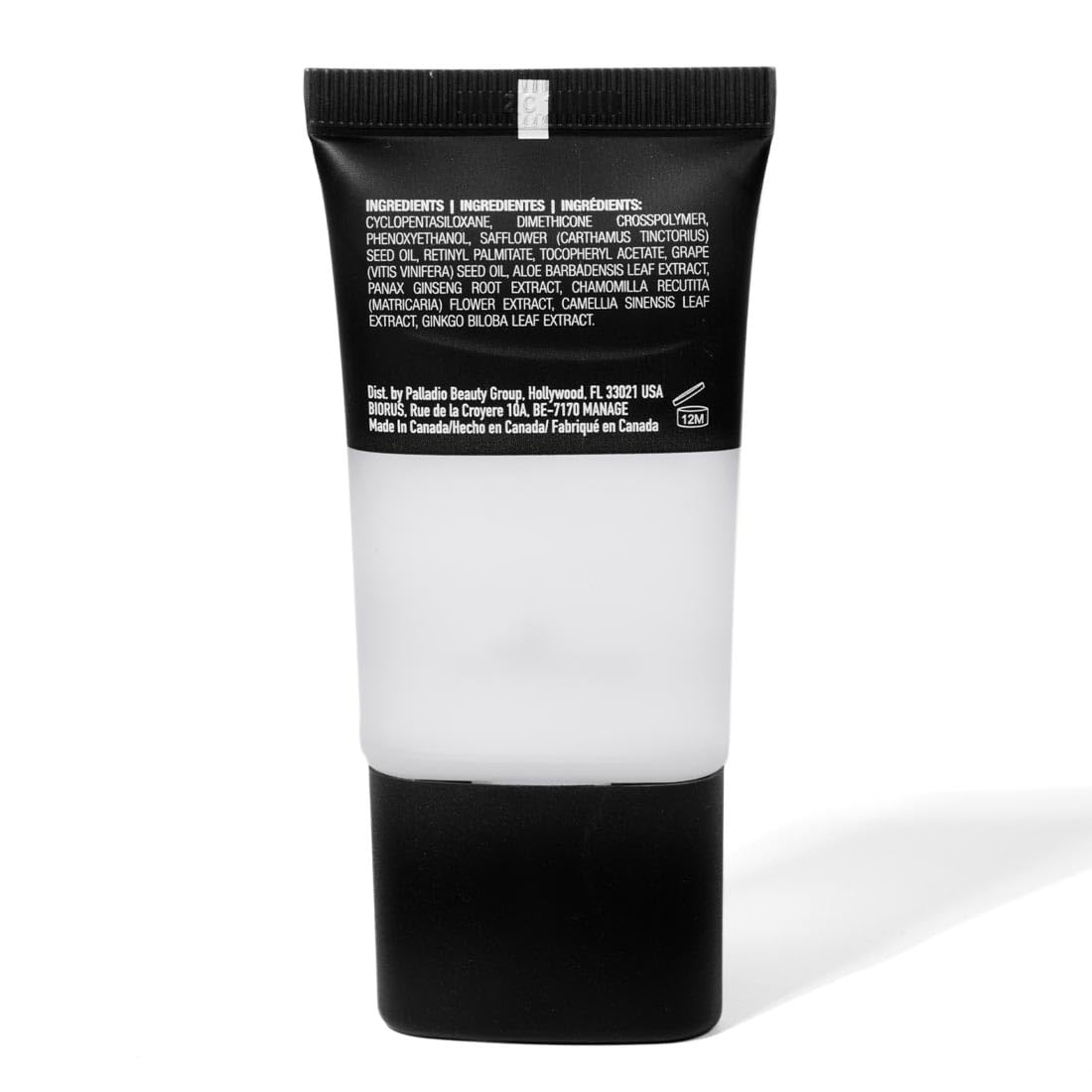 Palladio Foundation Primer, Lightweight and Velvety Primer with Aloe Vera and Chamomile, Wear Alone or As Foundation Base, Minimizes Fine Lines and Pores, Helps Makeup Last Longer, 0.674 oz