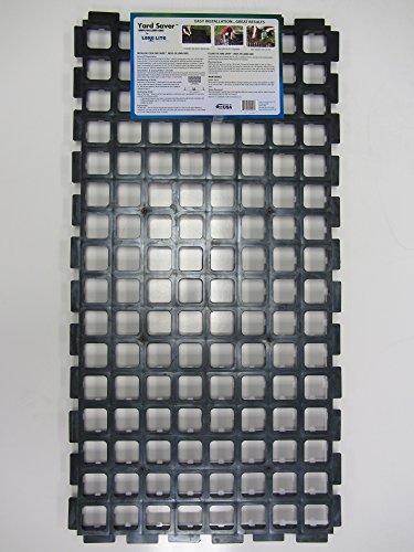 Yard Saver FGLLI01874-5PK Drive-On Lawn Grid, 38.5 x 19 x 1.25, Black (Pack of 5)