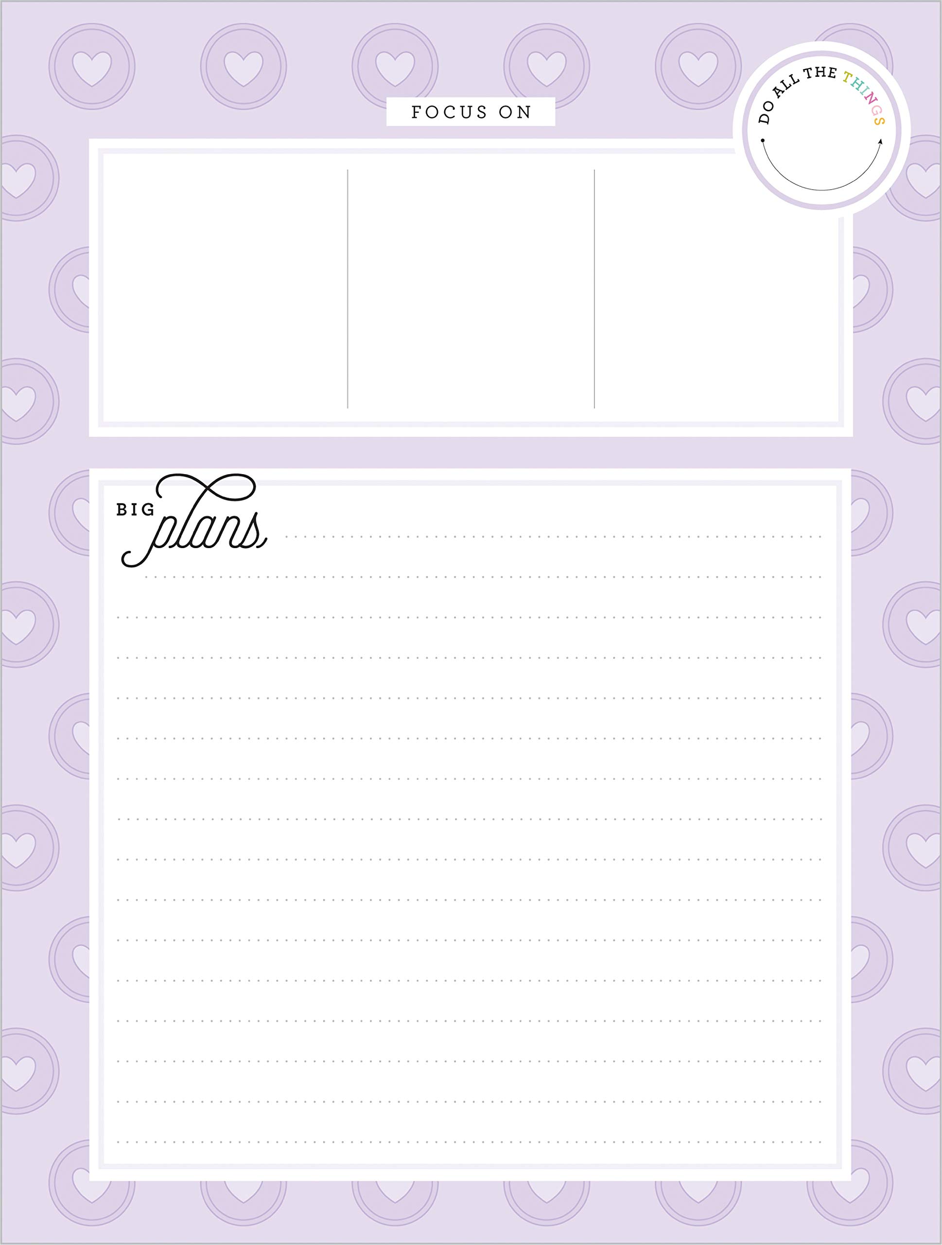 me & my BIG ideas Happy Block PLNNR, us:one size, Planner Babe