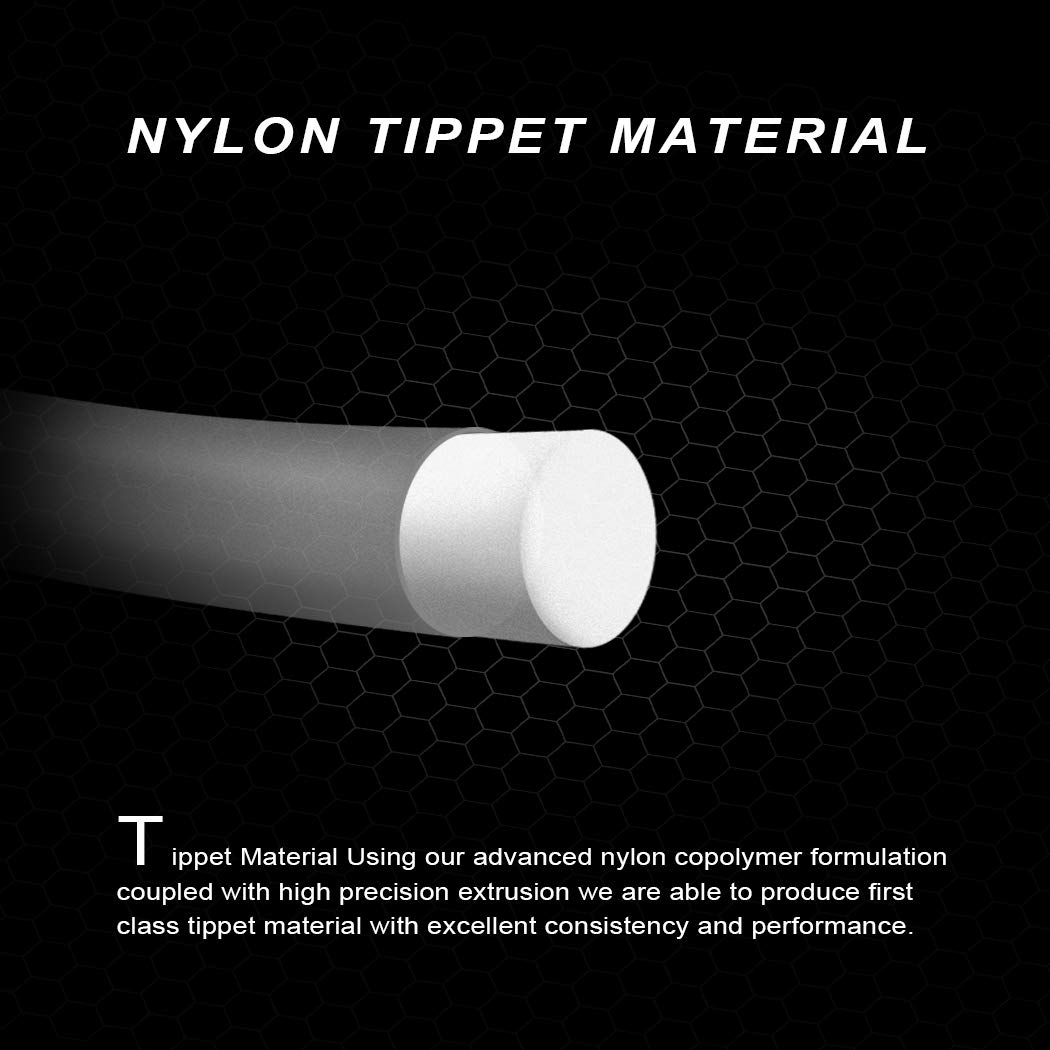 SF Clear Nylon Tippet Line with Holder Fly Fishing Tippets Leaders Trout # Nylon 3-4-5-6X Combo &Fly Fishing Silicon Waterproof Fly Box Double Side
