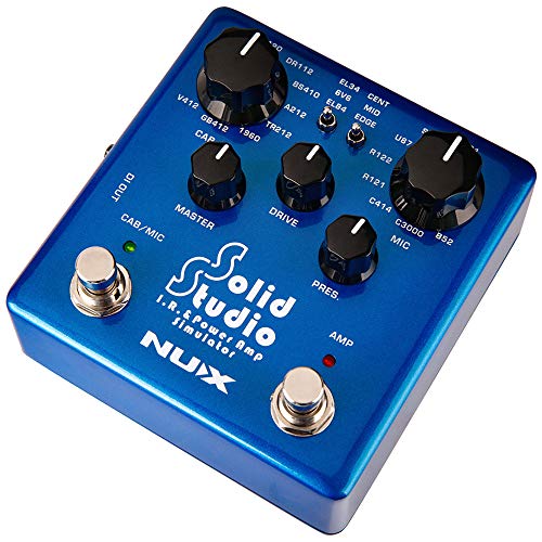 NUX Solid Studio IR Loader and Power Amp Simulator Pedal