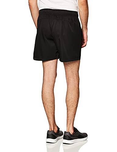 PUMA mens Active 5" Woven Shorts, Puma Black, Large US