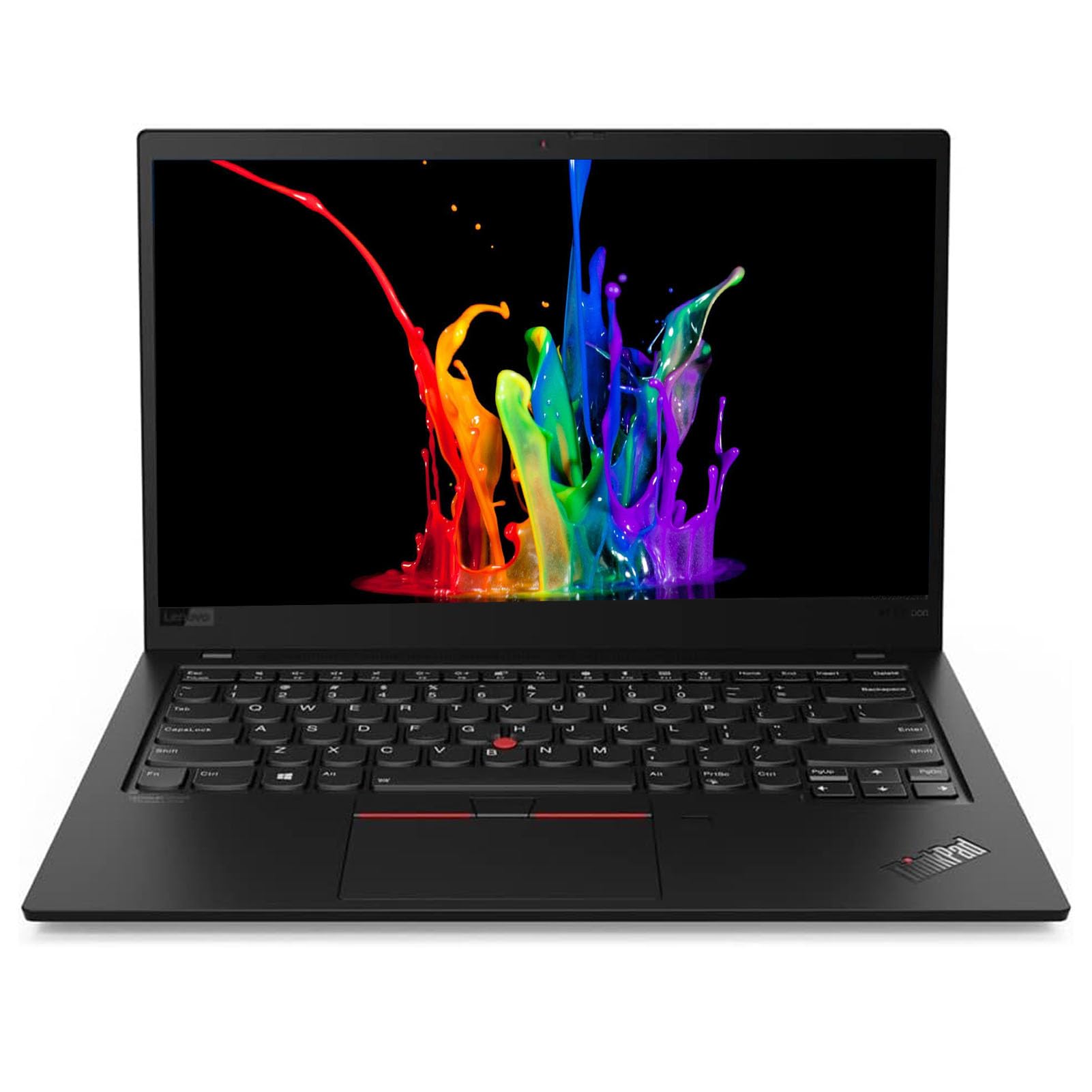 Lenovo ThinkPad X1 Carbon Gen 7th 14"" FHD Laptop, Intel Core i7-8665U 1.9GHz Up to 4.8GHz, 8GB RAM, 256GB SSD, Backlit Keyboard, Webcam Windows 10 Pro, Black (Renewed)