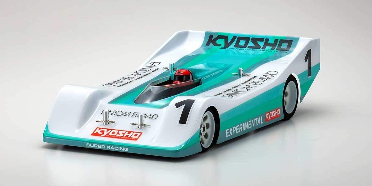 Kyosho 1/12th Scale Electric Radio Control 4WD Racing Car Phantom EP 4WD Vintage Series30635 Vol. 9