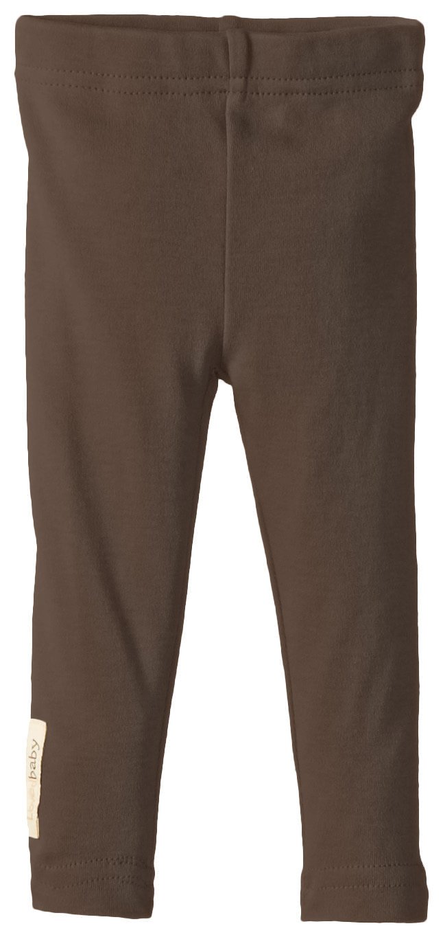 L'ovedbaby Unisex Baby Newborn Organic Leggings, Bark, 0-3 Months