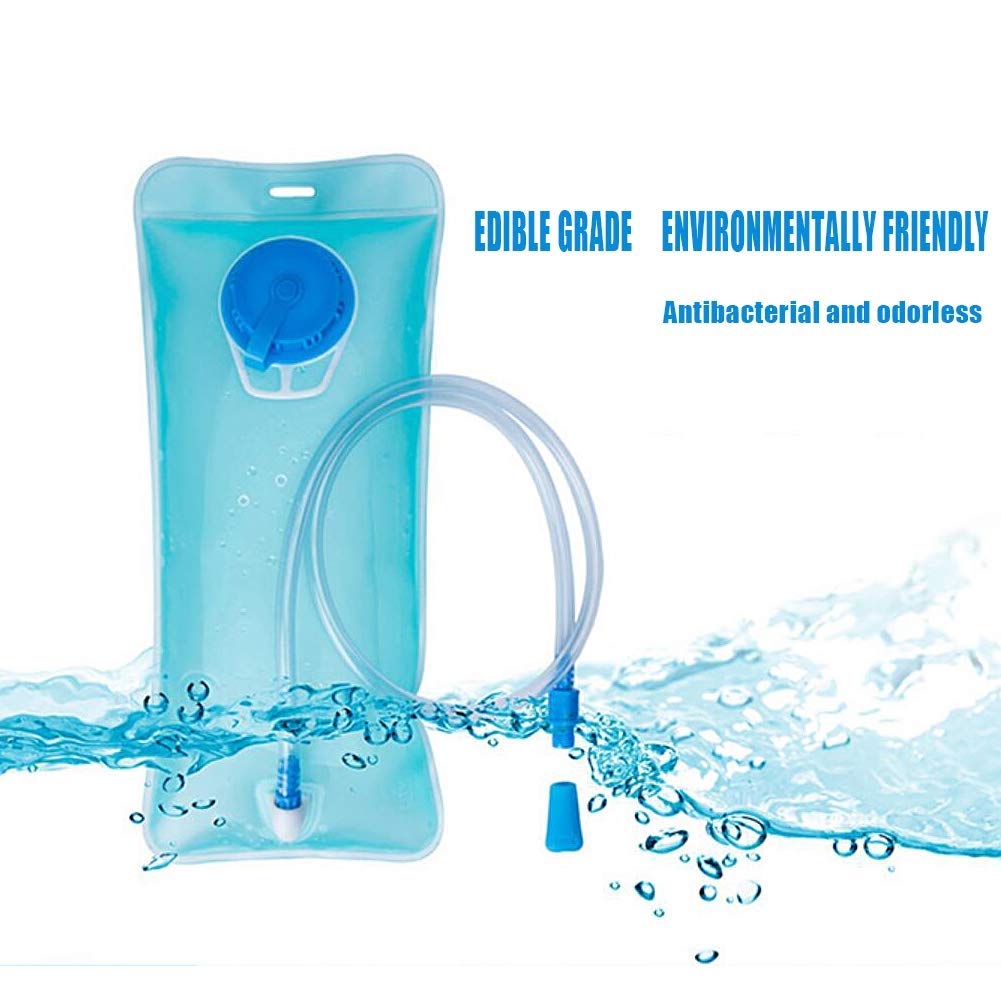 LOCAL LION Hydration Bladder, 2 Liter Leak Proof Water Bag BPA Free Water Reservoir Hydration Pack Replacement