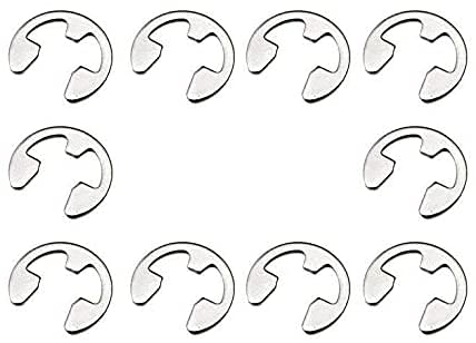 ZFLXH Replacement Stainless Steel E-Clip Polaris for 9-100-5107 Pool Cleaner 380 360 (10 Pack)
