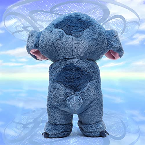 SEMRUAG Stitch Plush Baby Movable, Stuffed Animal Plush, Kids Toys for Ages 2 Up, 15Inch