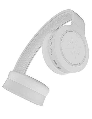 Kygo Life A4/300 | On-Ear Bluetooth Headphones, aptX® Codecs, Built-in Microphone, Memory Foam Ear Cushions, 16 Hours Playback (White)