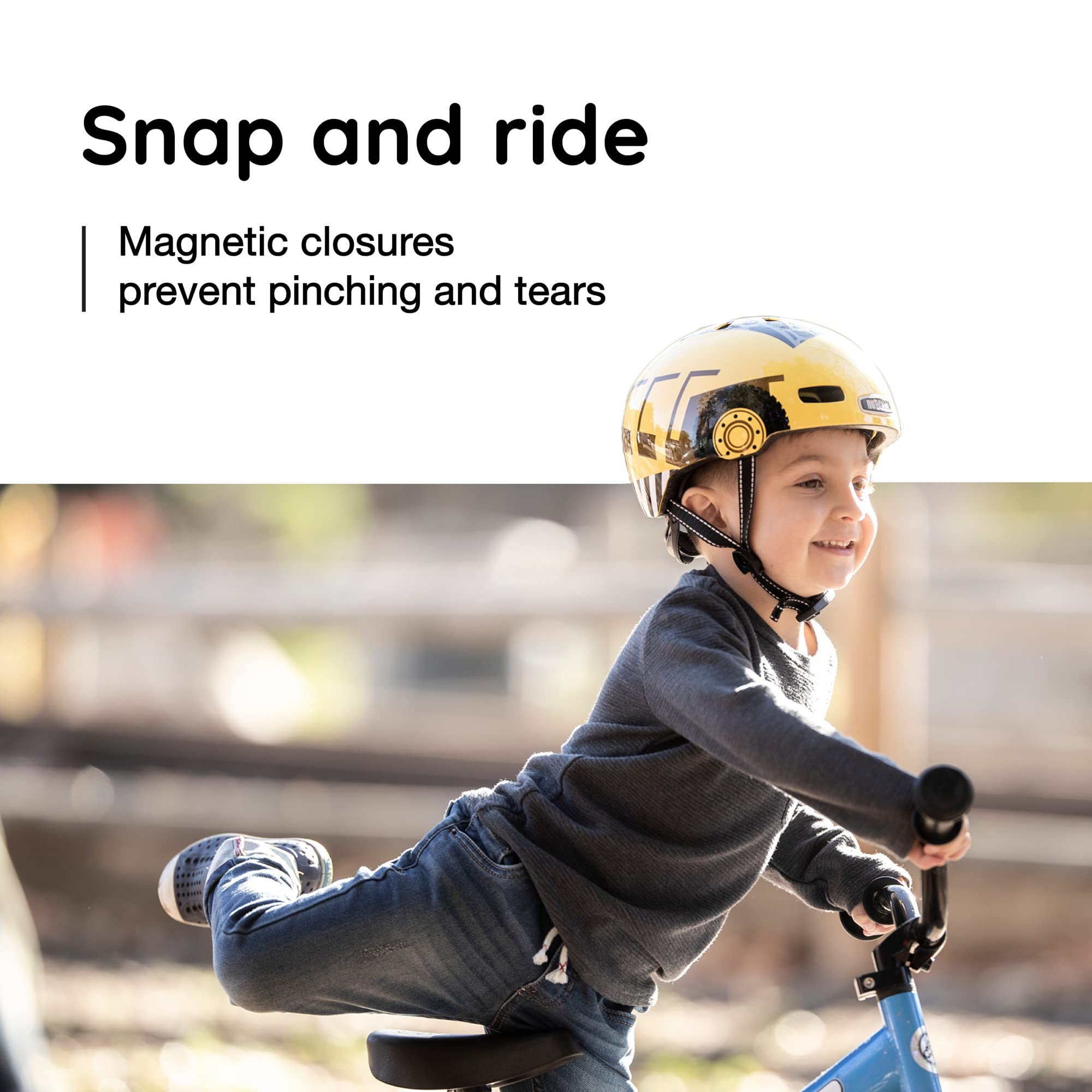 Nutcase, Little Nutty, Kids Bike Helmet with MIPS Protection System and Removable Visor, Vibe MIPS, Toddler
