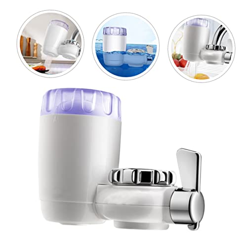 PLAFOPE 2pcs Water Purifier Water Filter Sink House Water Filter Ceramic Water Filter Faucet Water Filter Faucet Filter tap Water Filter Faucet Filtration System Faucet Ceramic Filter