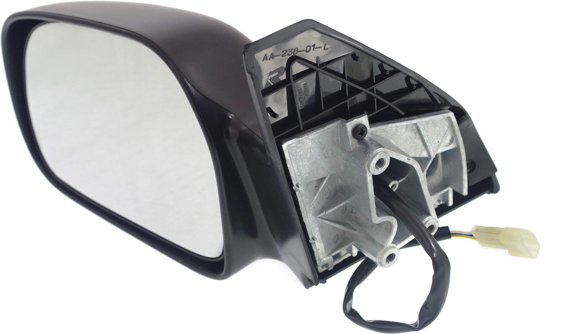 Kool Vue Left Power Door Mirror Compatible With Chevrolet Tracker 1999-2004 Paintable