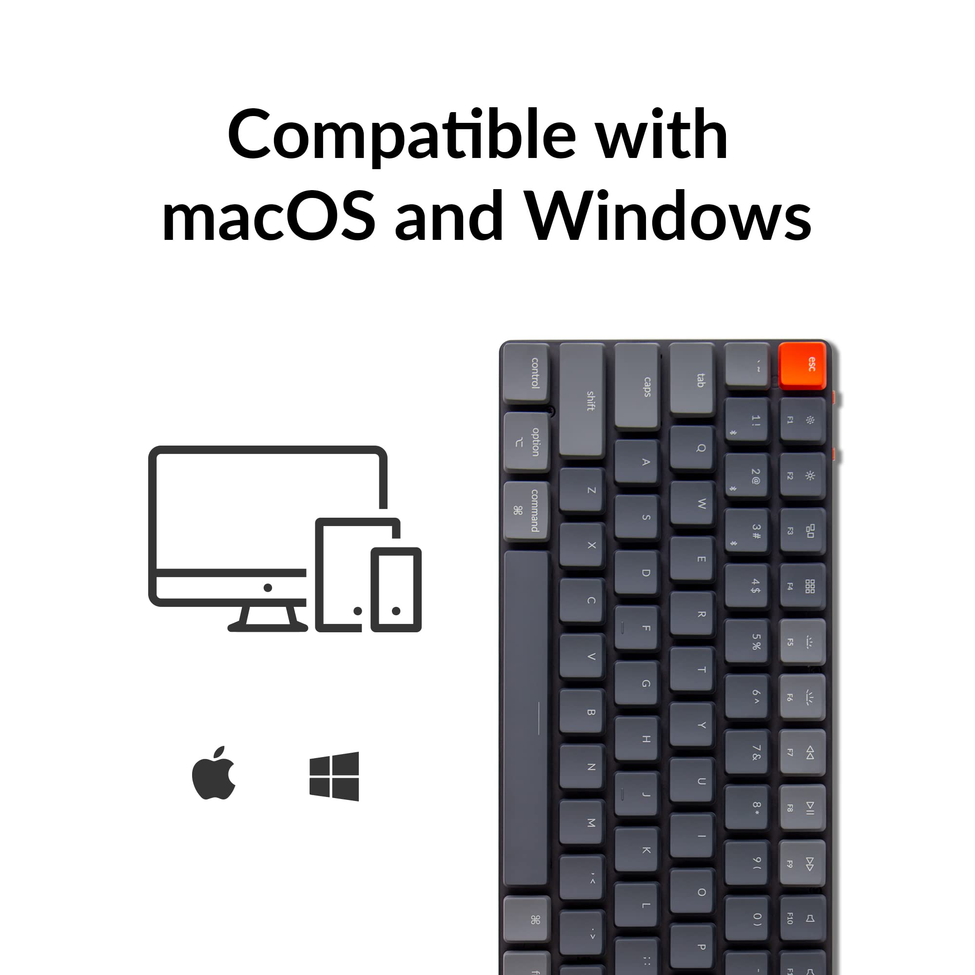Keychron K3 Optical White Backlight Brown Switch