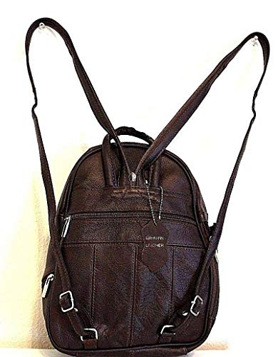 Leather Backpacks, Leather Laptop Backpack For Women Real Tan Leather Bookbag With Multiple Pockets And Adjustable Size, Genuine Leather Backpack For Women Leather Backpack Purse For Women