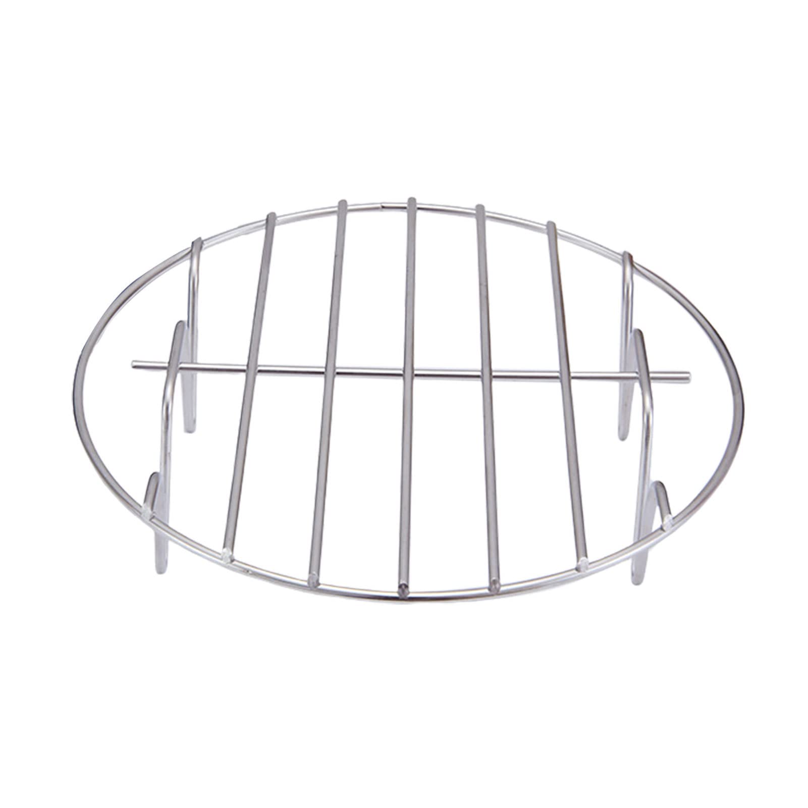 Round Rack for Cooking, Multi-Purpose Accessories Cooking Rack | Multi-Purpose Cooling Rack Stand Grill Fir for Steamer, Fryer, Stockpot
