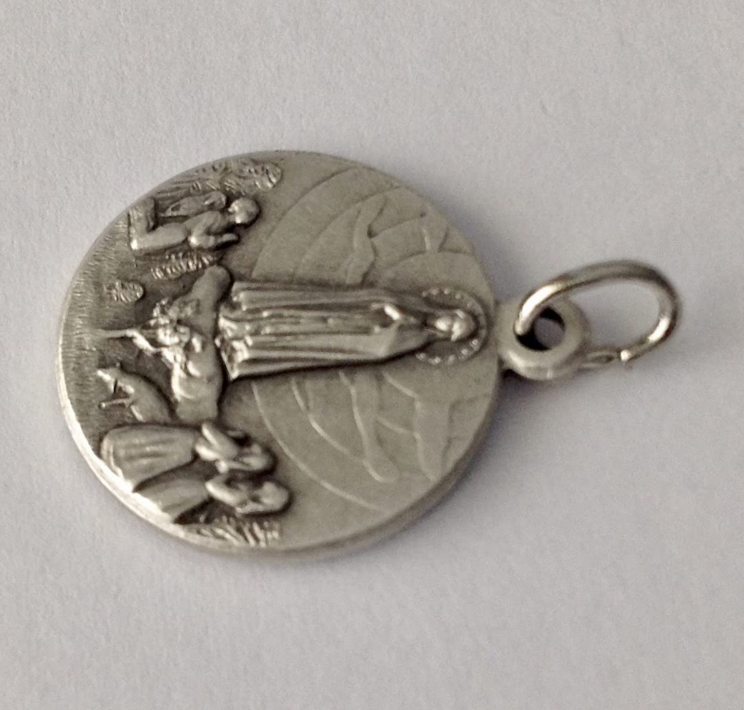 OUR LADY OF FATIMA MEDAL - THE PATRON SAINTS MEDALS - 100% MADE IN ITALY -