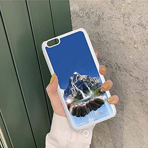 Out of The Ordinary for Children Compatible for Apple iPhone 7P 8P 5.5Inch with Water Flow Waterfall Phone Cases Plastic