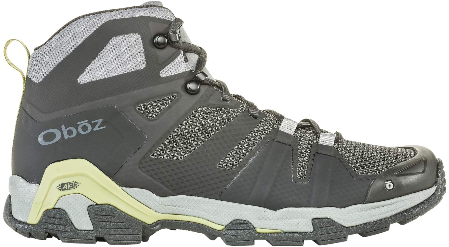 Oboz Arete Mid Hiking Boot - Men's Charcoal/Woodbine Green 11.5