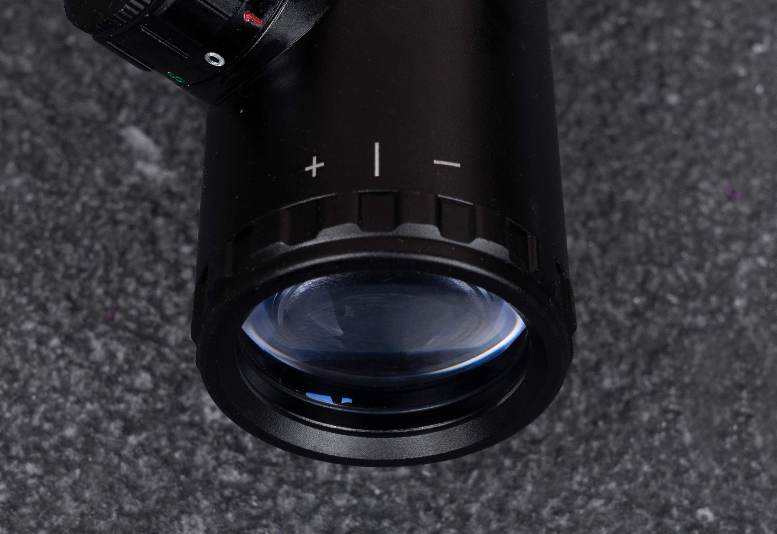 Monstrum 2-7x32 AO Rifle Scope with Illuminated Range Finder Reticle and Parallax Adjustment | Monstrum Flip Up Scope Cover Set | Bundle