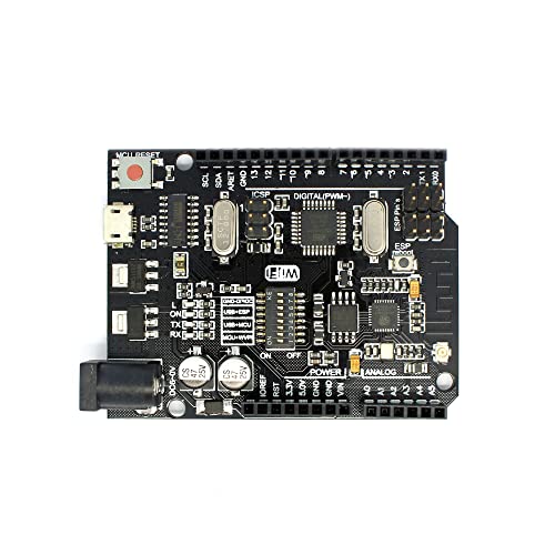 WiFi Based UNO+ATmega328P+ESP8266 8MB Flash USB-TTL CH340G